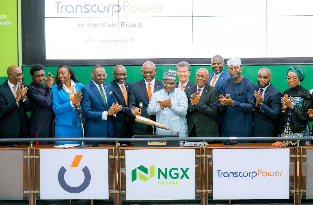 Transcorp Power Lists on the NGX, Gains 10% First Day of Trading ...