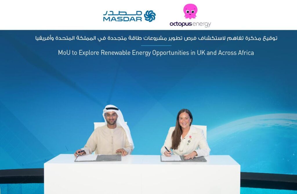 Octopus, Masdar Forge Strategic Pact to Turbocharge Clean Energy ...